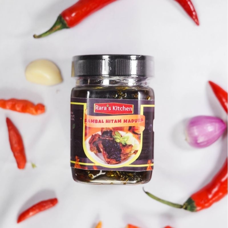 Jual BUMBU HITAM BEBEK Khas Madura /Sambal Ireng/ sambal gurih bebek ...