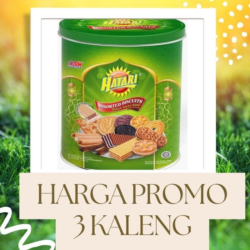 Jual BISKUIT HATARI 3 KALENG | Shopee Indonesia