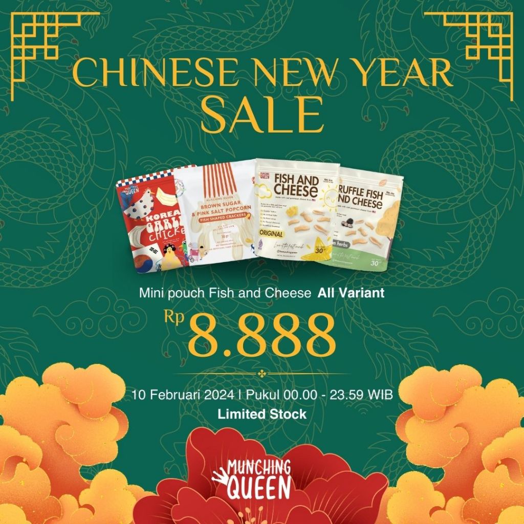 Jual Munching Queen CNY Special Price | Shopee Indonesia