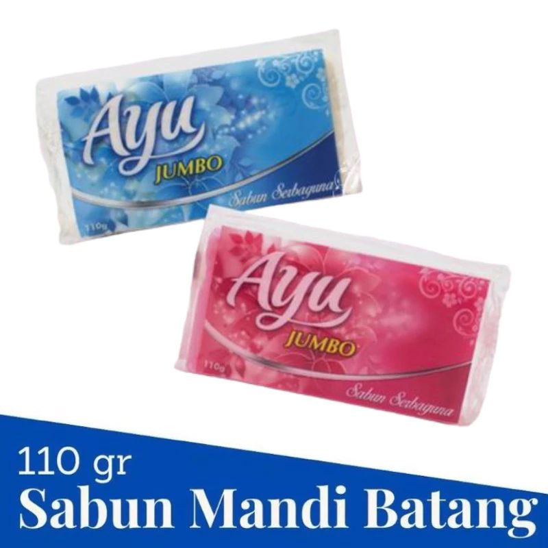Jual AYU Jumbo Bar Soap 110gr | Sabun Kecantikan Serbaguna ? Sabun ...