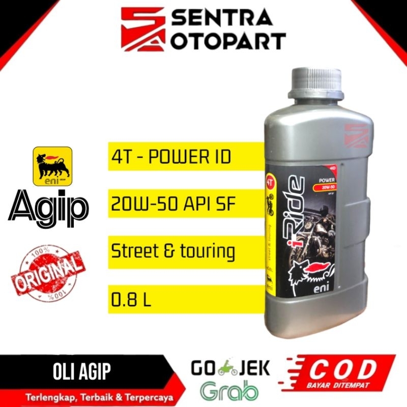 Jual Oli agip eni iride 20w50 800ml 0.8liter Original | Shopee Indonesia