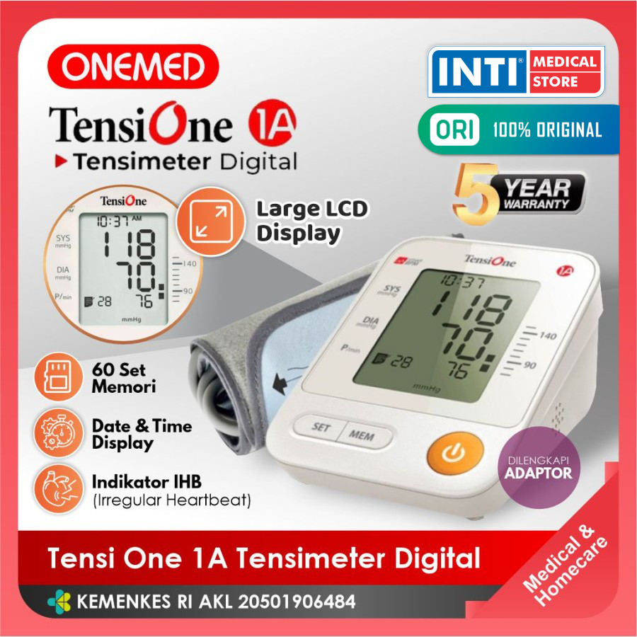 Jual Onemed | Tensi One 1A | Tensimeter Digital | Tensi One Onemed ...