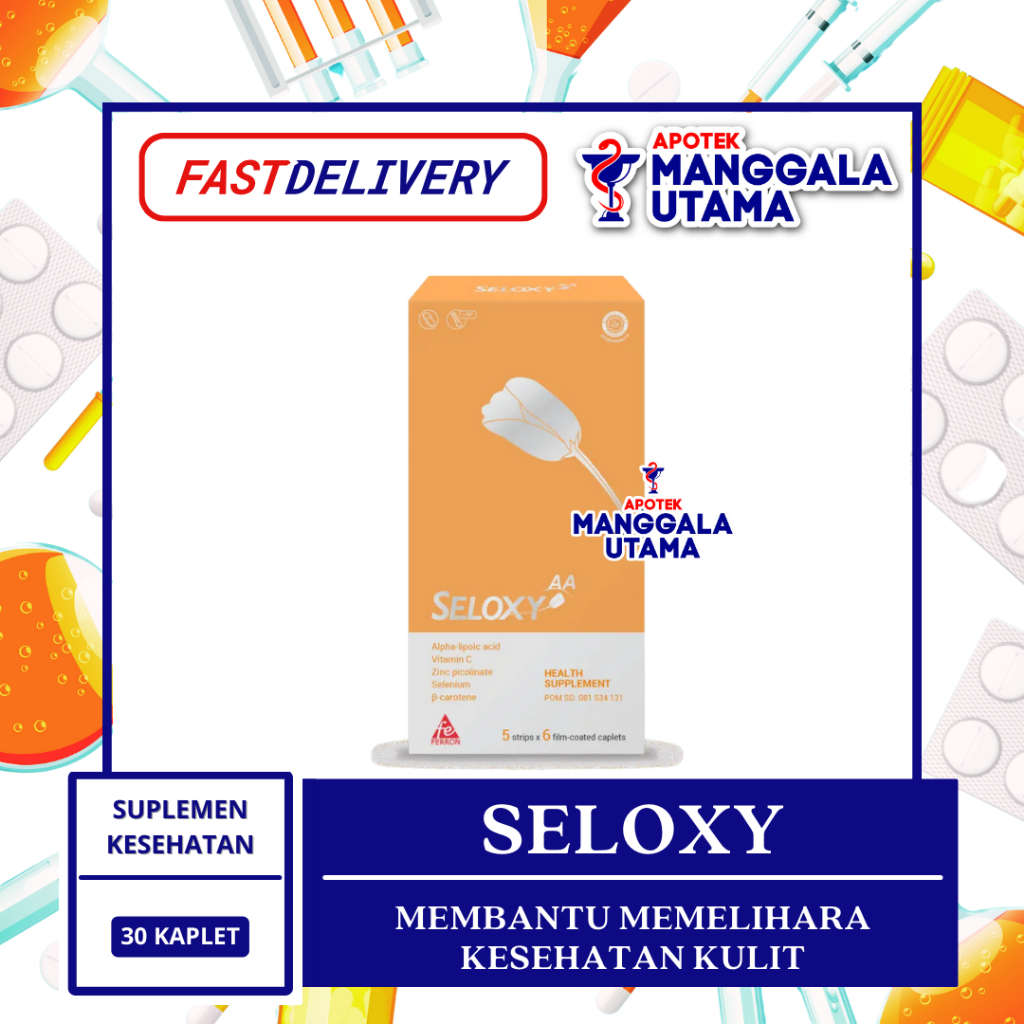 Jual SELOXY AA PER STRIP ISI 6 TABLET | Shopee Indonesia