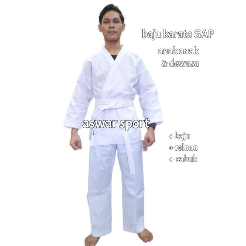 Jual Baju Karate Anak dan Dewasa Laki laki dan Perempuan GAP | Shopee ... Jual Baju Karate Anak dan Dewasa Laki laki dan Perempuan GAP | Shopee ...