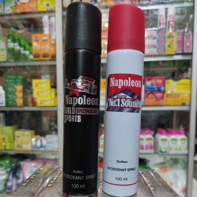 Jual Napoleon Marlboro Deodorant Spray 100 ml. | Shopee Indonesia