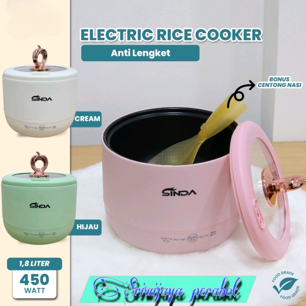 Jual MAGIC COM MINI | RICE COOKER LISTRIK MULTIFUNGSI LAPISAN ANTI ...
