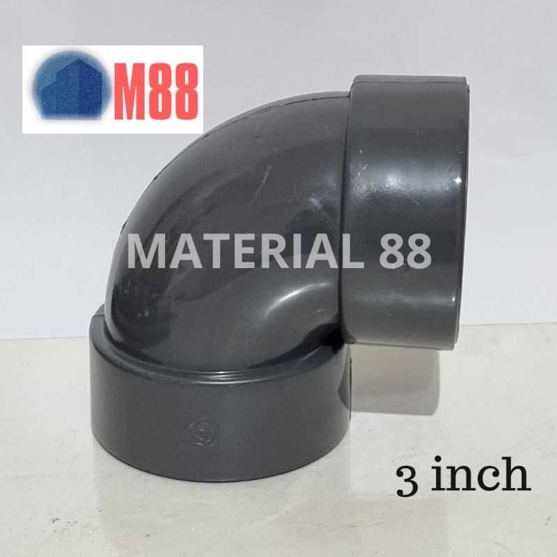 Jual Keni 3 inch D Murah - Elbow Knee L PVC Sambungan Pipa | Shopee ...