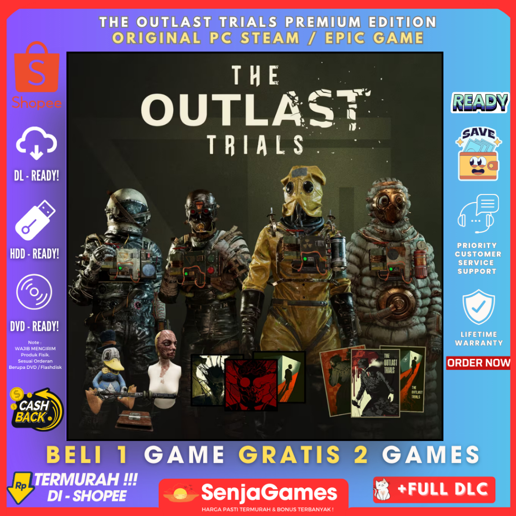 Jual The Outlast Trials Original PC Steam Lifetime Access | Shopee ...