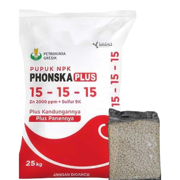Jual PUPUK NPK PHONSKA PLUS 15 15 15 repack kemasan 100gram | Shopee ...