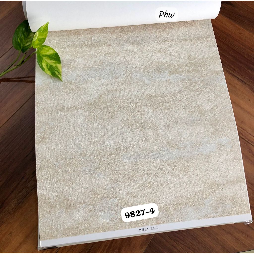 Jual WALLPAPER DINDING POLOS TEMBOK TEKSTUR ABSTRAK CREAM MINIMALIS THE ...
