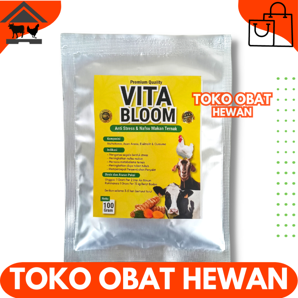 Jual VITA BLOOM 100 GRAM & BLOOM AND GROW 100 GRAM & EH VITEL 100 GRAM - Multivitamin ...