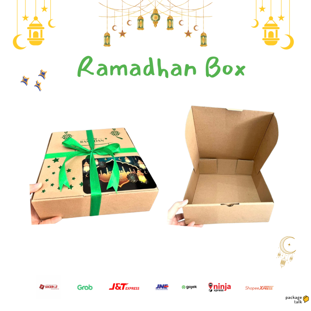 Jual Packagetalk - Box Hampers Ramadan Kardus packaging Kotak hampers ...