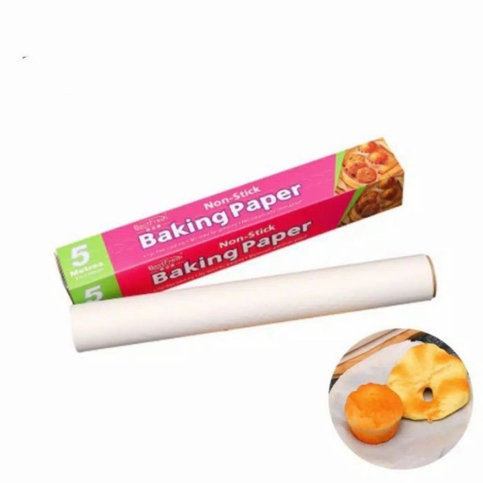 Jual Baking Paper Kertas Alas Roti Kertas Panggang Oil Paper Lebar 30cm ...