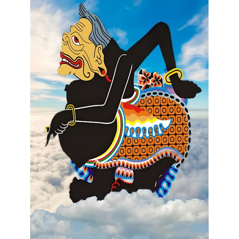 Jual Lukisan Cetak, KI SEMAR, Ukuran JUMBO, 70x100cm DAN 100x150cm ...