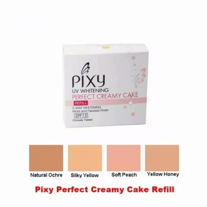 Jual Pixy UV Whitening Perpect Creamy Cake(Refil) | Shopee Indonesia