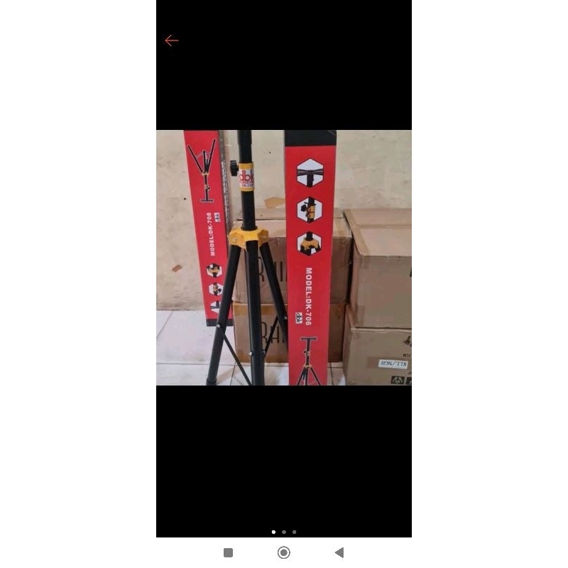 Jual Stand Speaker Tripod Tiang Besi Original | Shopee Indonesia