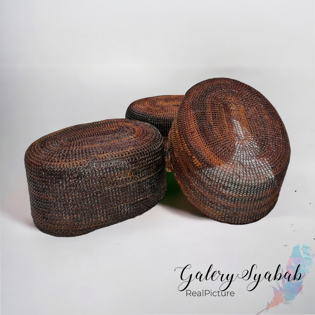 Jual Peci akar RESAM / peci resam Realpict khas sumatra Muslim Kopiah ...