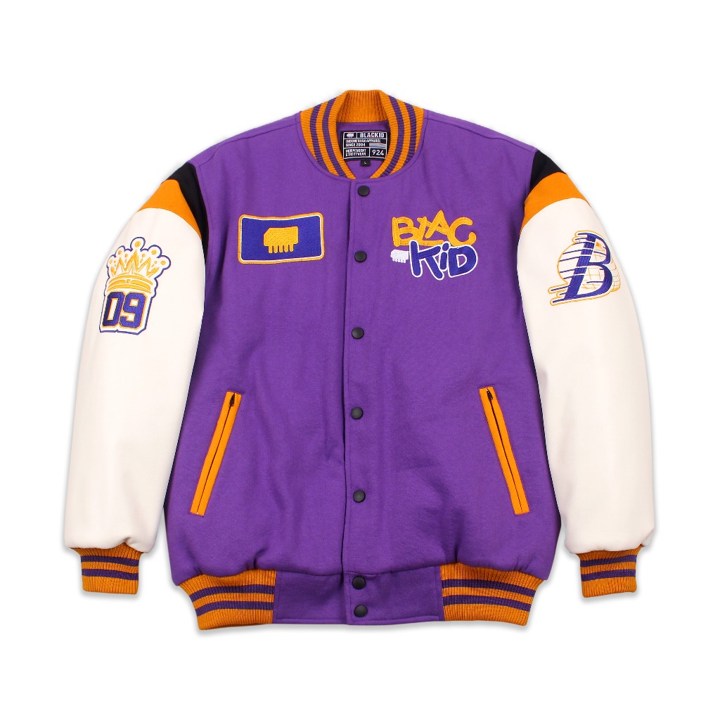 Jual Black ID - Limited Jacket Varsity Pria Mixed | VR Gummy | Shopee ...