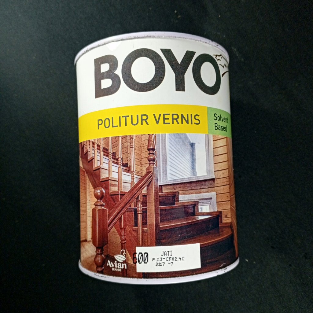 Jual Politur Vernis BOYO Cat Pelapis Kayu Avian Brands 1 L | Shopee ...