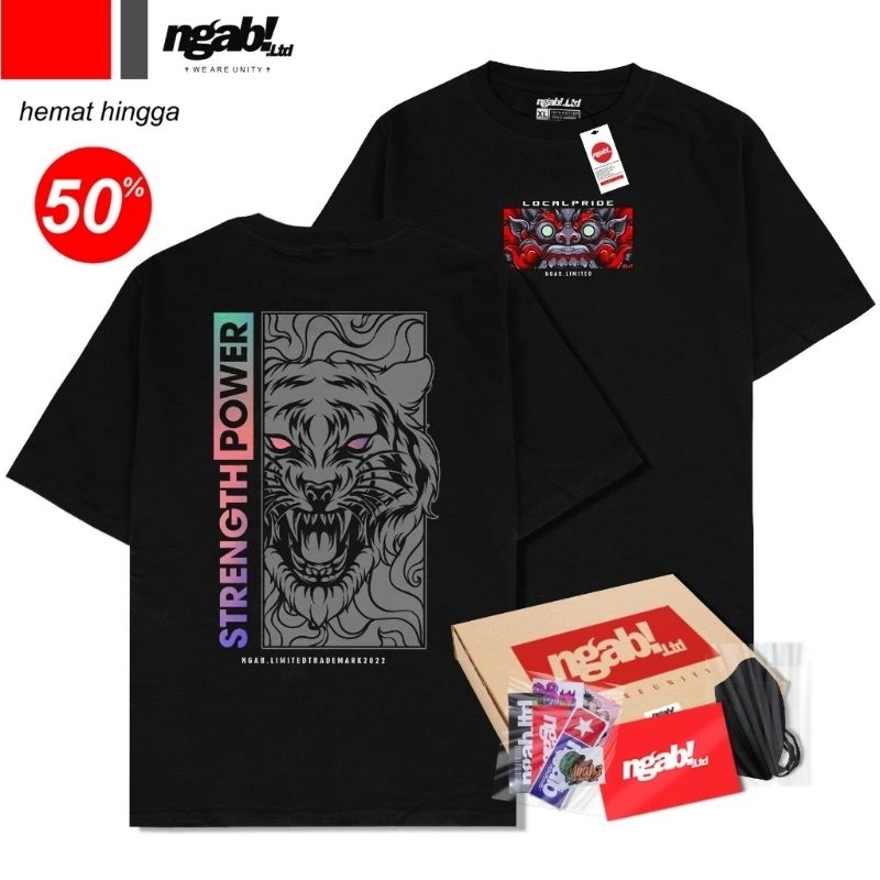 Jual Ngab New B1 Reflective Rainbow Strength Power Of Tiger Hitam NB035 ...