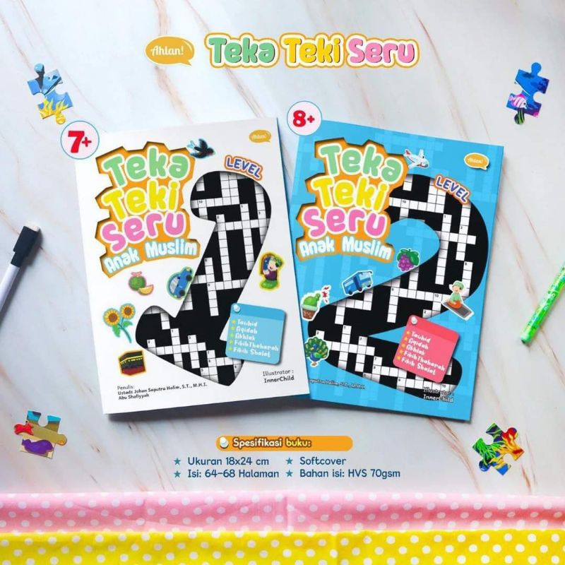 Jual Teka-Teki Seru Anak Muslim (TTS Ahlan) | Shopee Indonesia