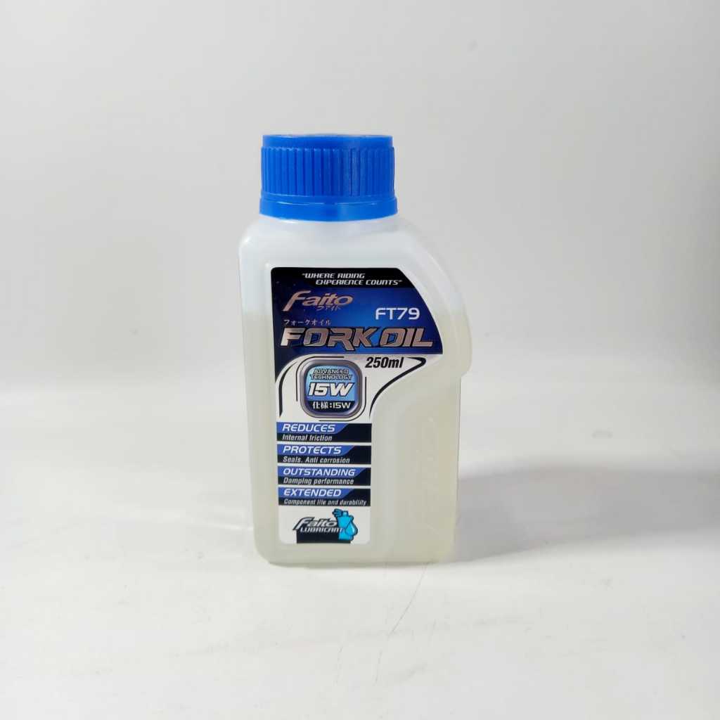 Jual OLI SHOCK FORK OIL 15W 250ML FAITO 20W 10W READY STOCK | Shopee Indonesia