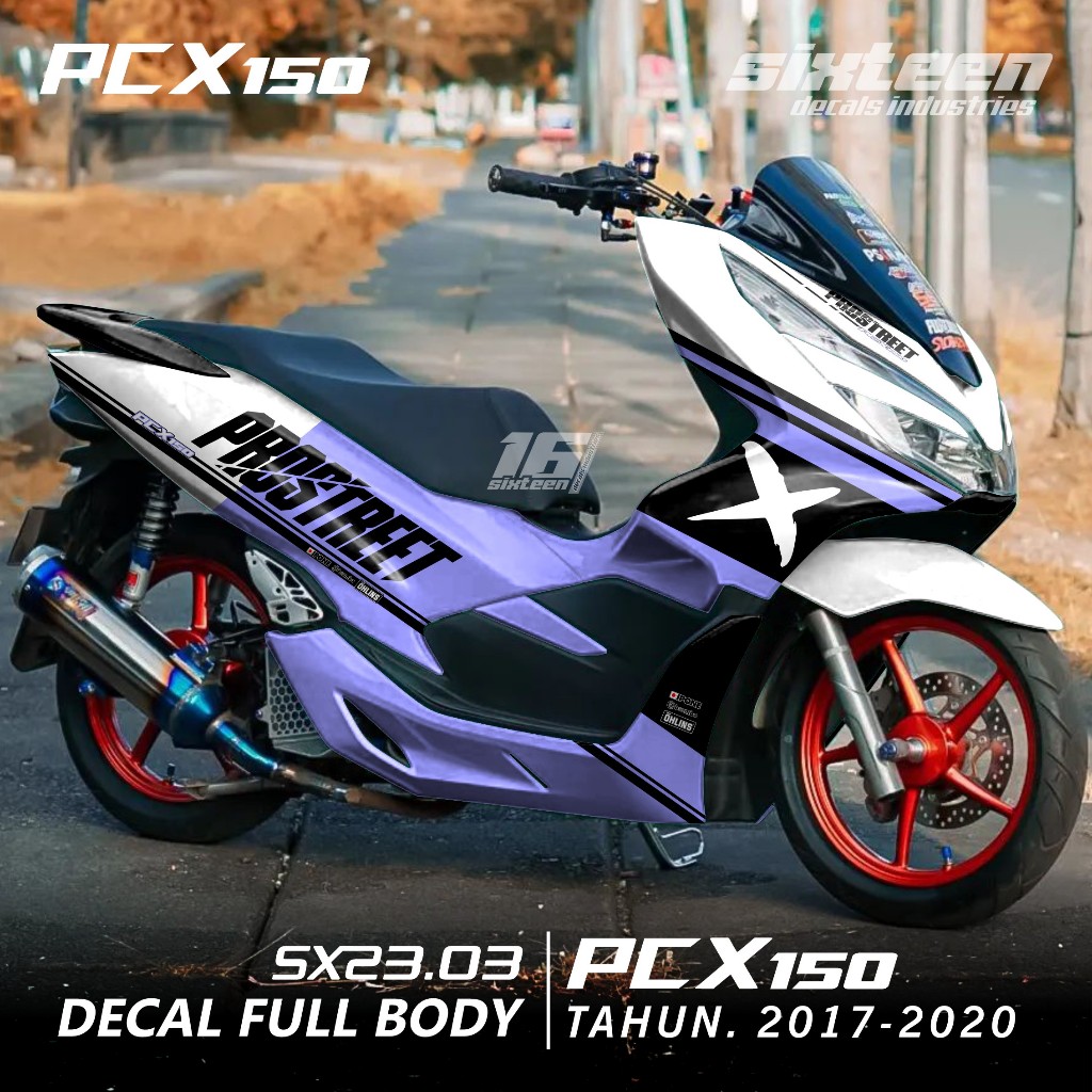 Jual (COD) Decal Sticker Honda PCX 150 Untuk Tahun 2017 2018 2019 2020 ...