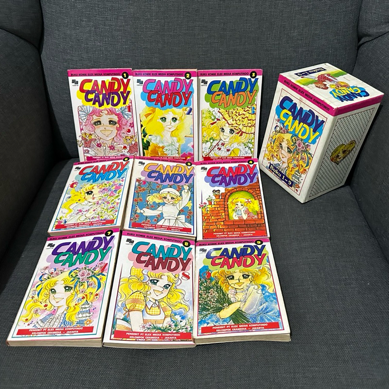 Jual Boxset Komik Candy Candy 1-9 Tamat (Yumiko Igarasi & Kyoko Mizuki ...