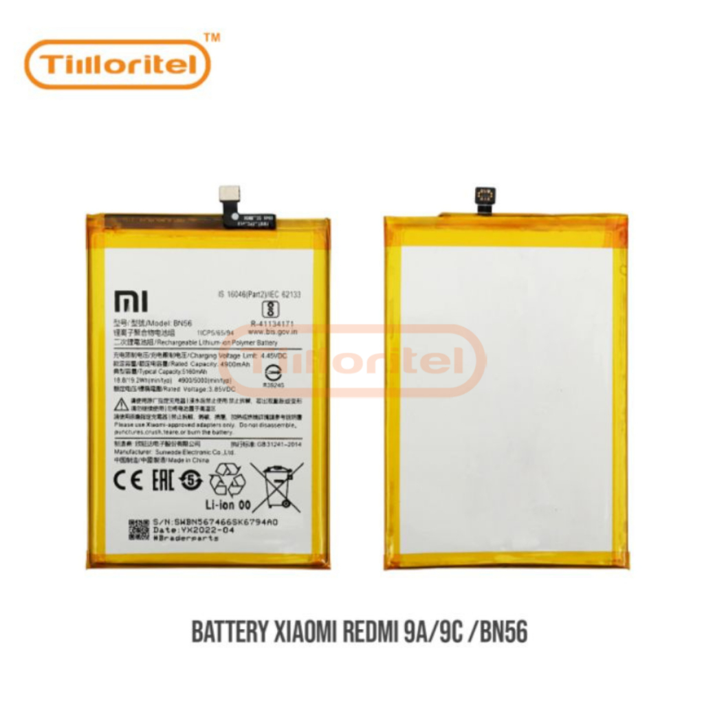 Jual BATTERY/BATERAI/BATRE ORI 100% XIAOMI REDMI 9A/9C/10A/REDMI A1 ...