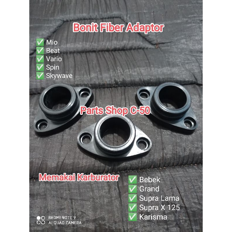Jual Adaptor Manipol Manipul Manifold Mio Beat Spin Memakai Karbu Grand, Supra, Supra X 125 ...