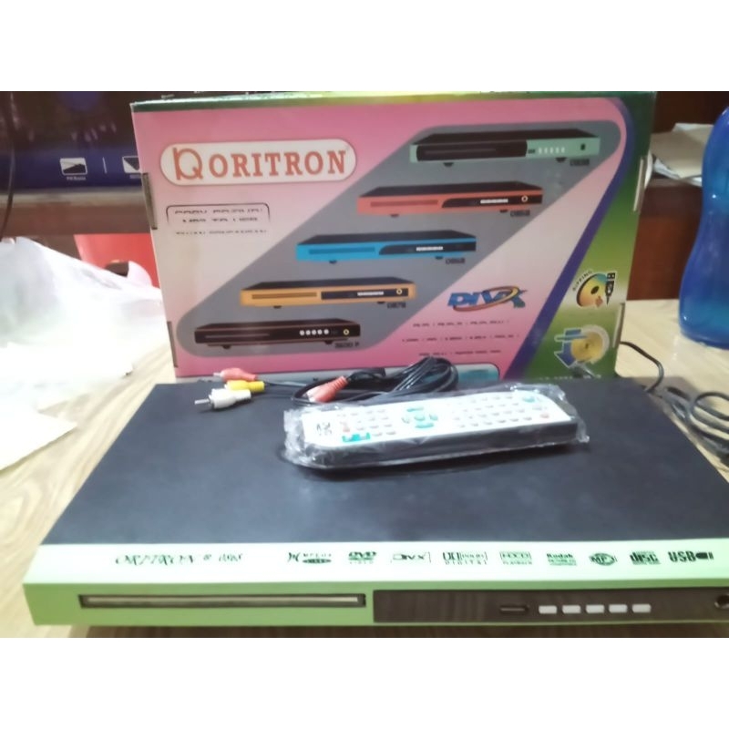 Jual DVD Player | Pemutar DVD/CD/VCD/USB Oritron 0868 MPEG4 DVD Vidio | Shopee Indonesia
