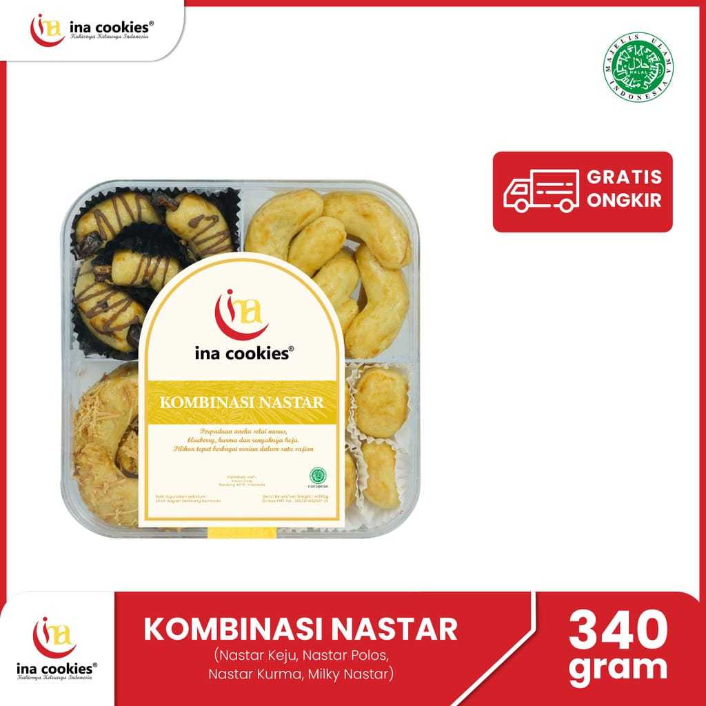Jual [KOMBINASI INA COOKIES] KUE KERING INA COOKIES KUE LEBARAN 2025 ...