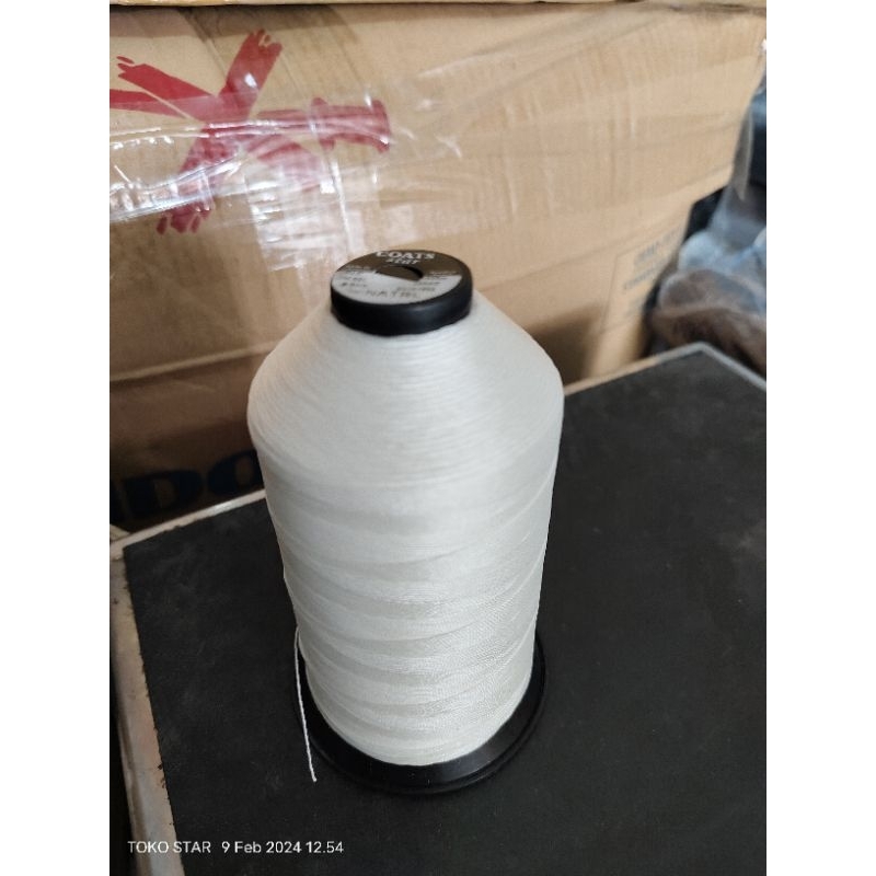Jual Nylon 420/3 Putih Natural tkt20 Bonded Ori (1500m) | Shopee Indonesia