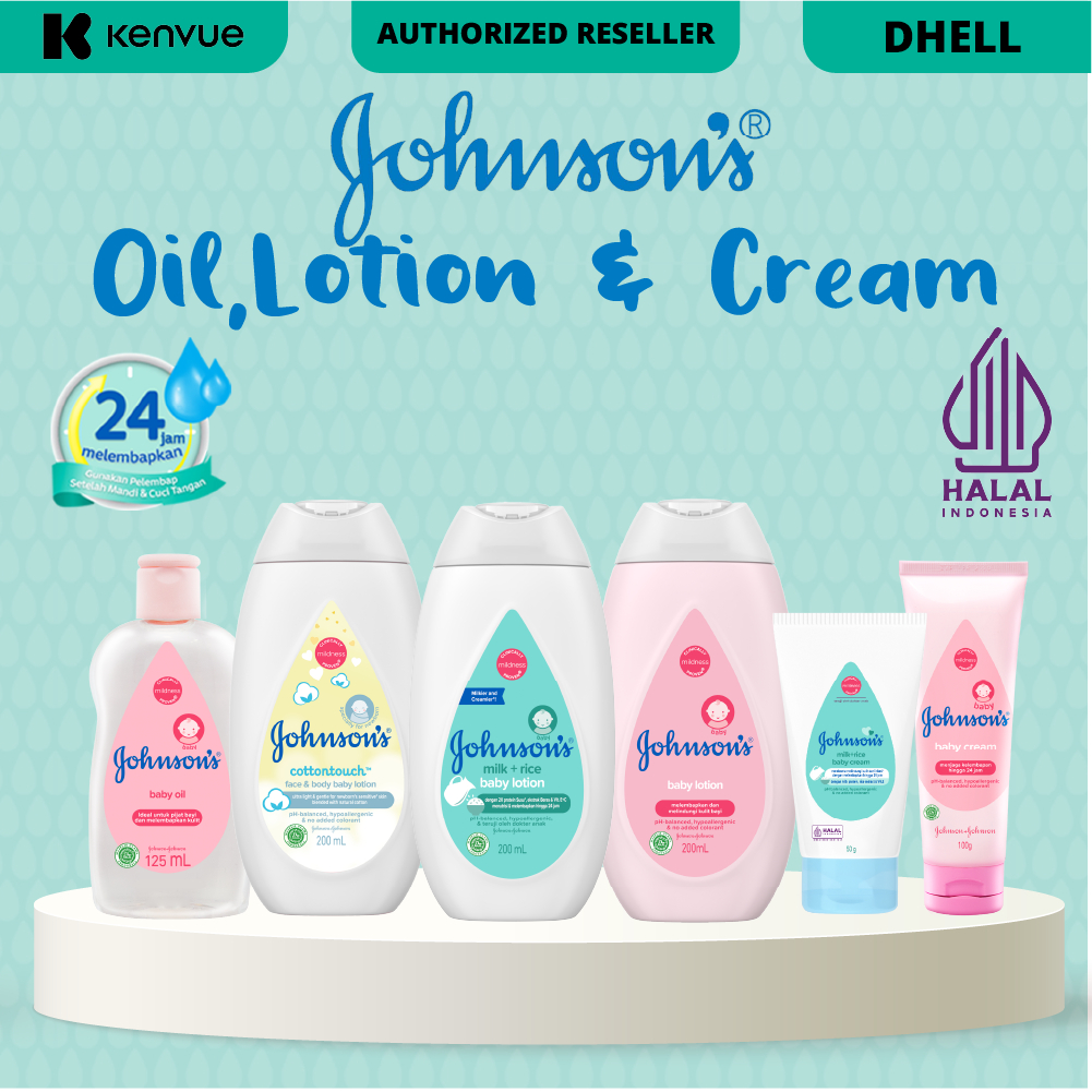Jual JOHNSON'S Baby Oil/Lotion/Cream Bayi | Shopee Indonesia
