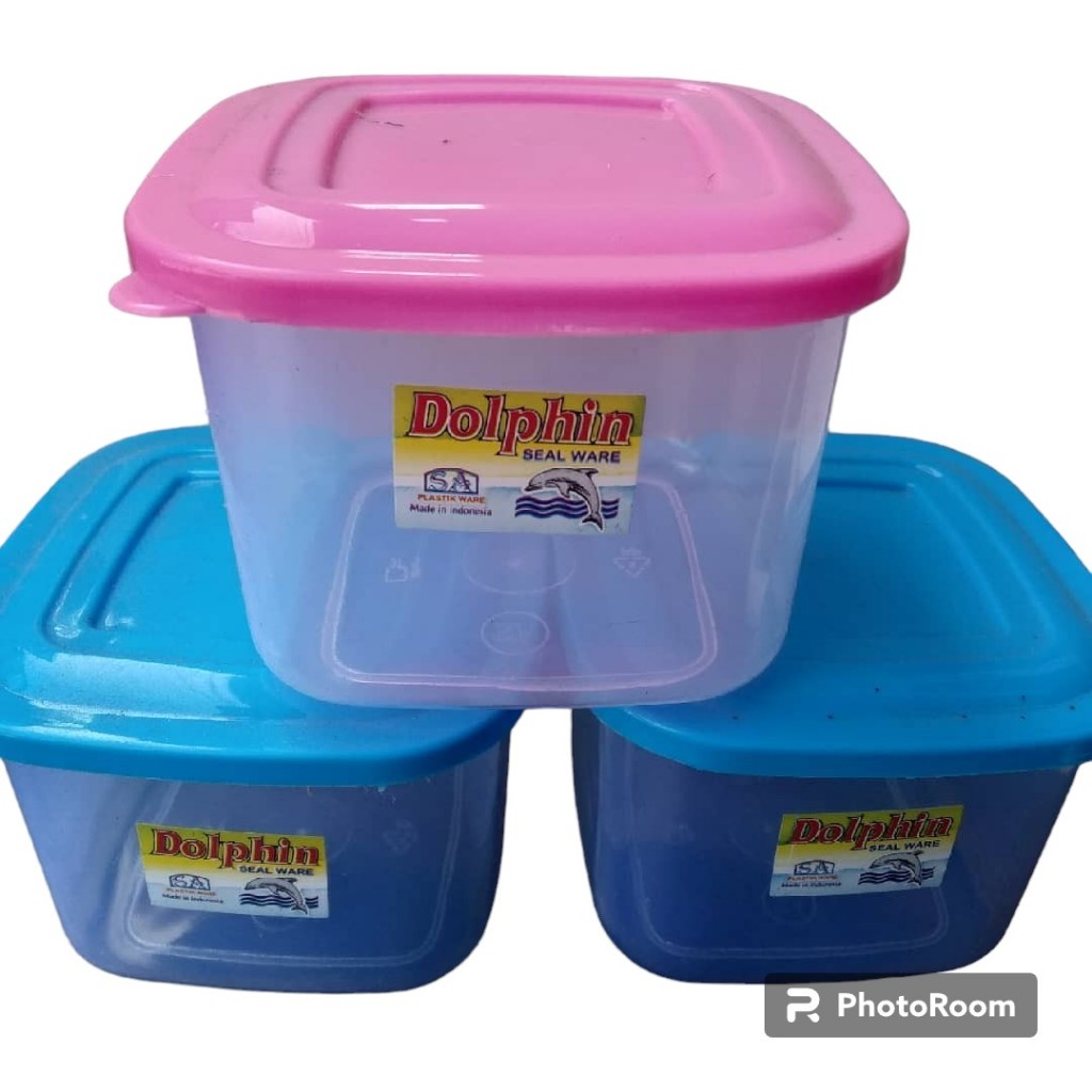 Jual Kotak dolphin Isi 500ml Ukuran 9cmx9cm | Shopee Indonesia