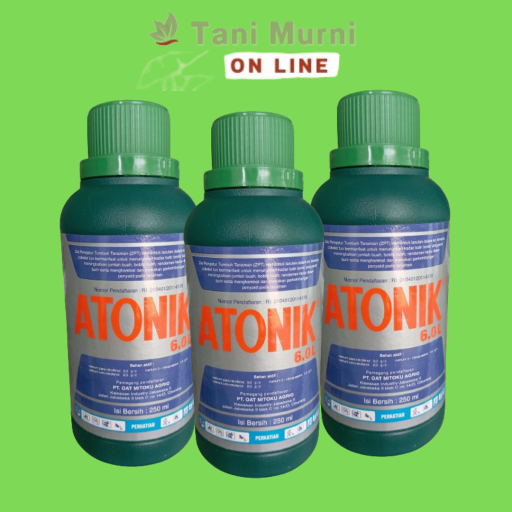 Jual Pupuk Atonik 6,0L 250 ML Zat Pengatur Tumbuh | Shopee Indonesia