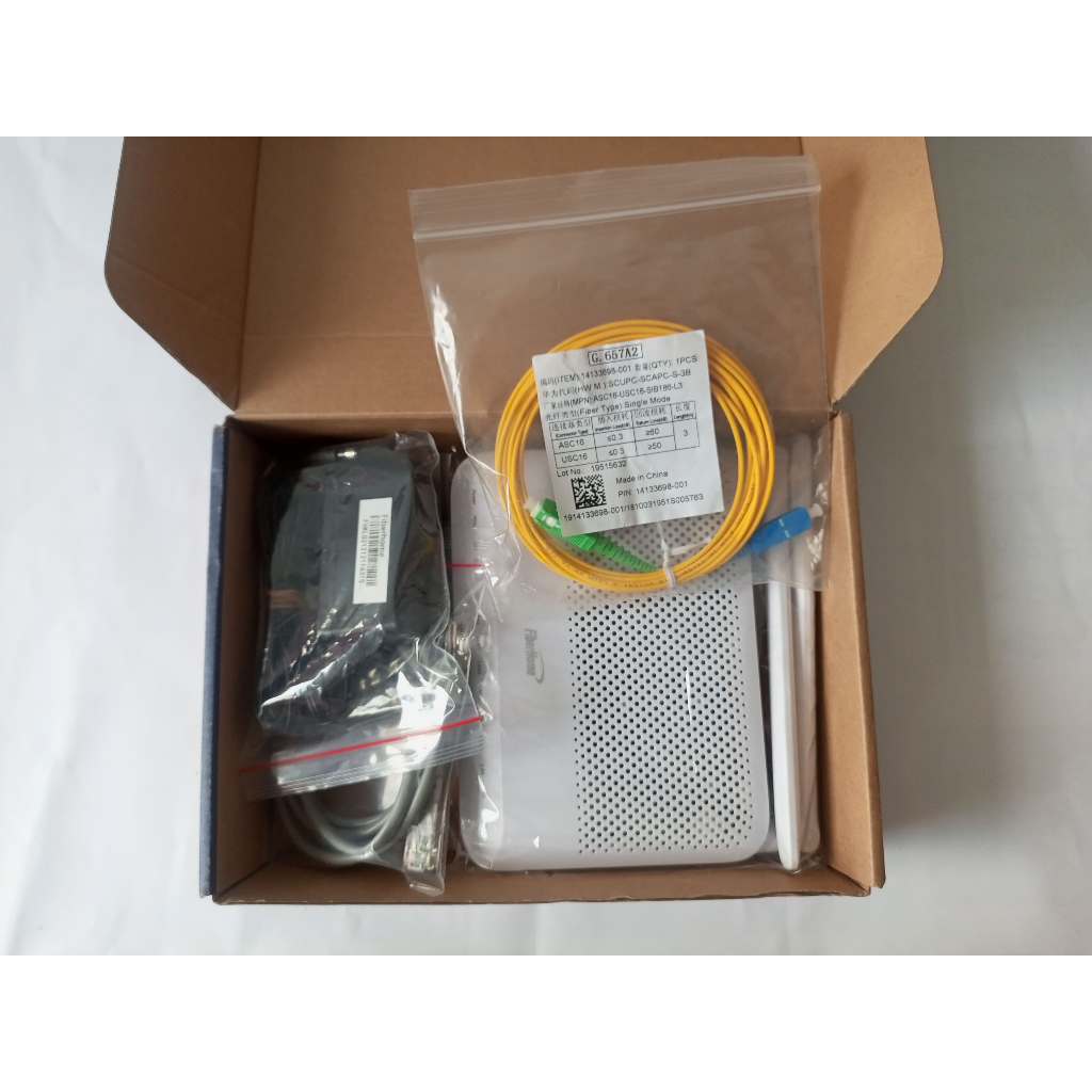 Jual Router Fiberhom GPON ONU HG6145D2 Dual Band (2.4G + 5G) Gigabit ...