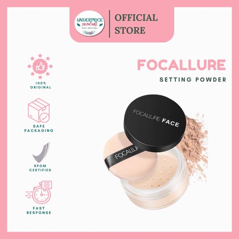 Jual FOCALLURE FACE SETTING POWDER FA15 | Packaging Hitam | Shopee ...