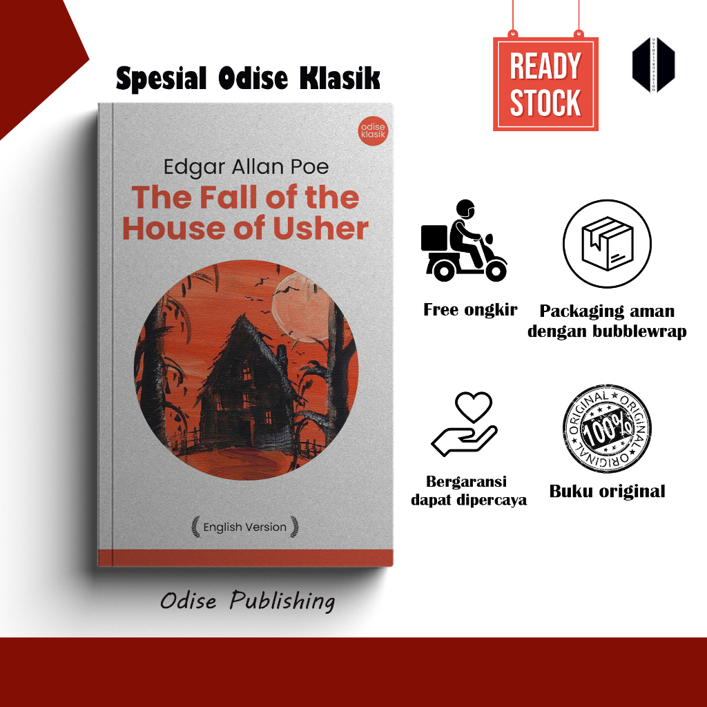 Jual The Fall of the House of Usher - Edgar Allan Poe (Odise Publishing ...