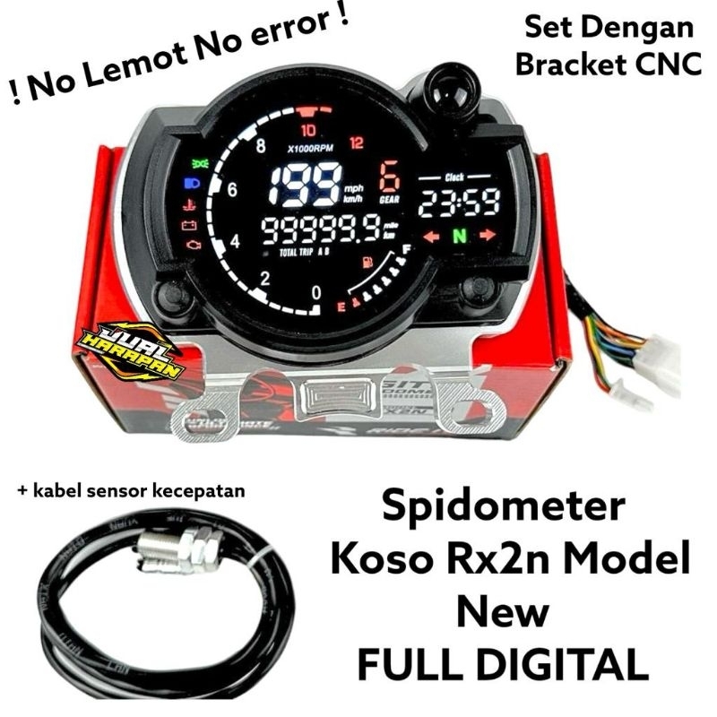 Jual Speedometer koso RX2N Spidometer koso Rx2n digital | Shopee Indonesia