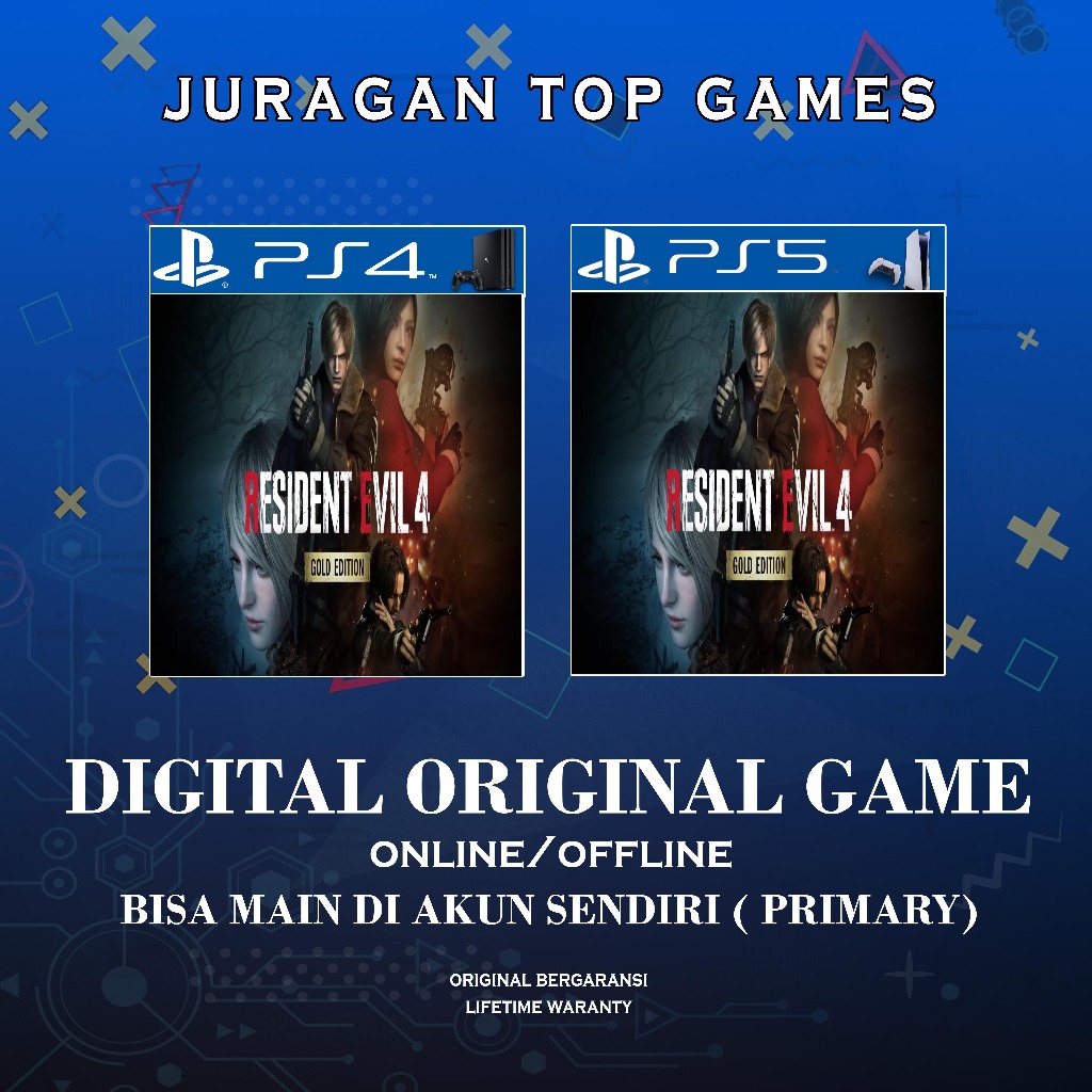 Jual Resident Evil 4 remake Gold Edition PS4 & PS5 Digital Sharing - Primery - | Shopee Indonesia
