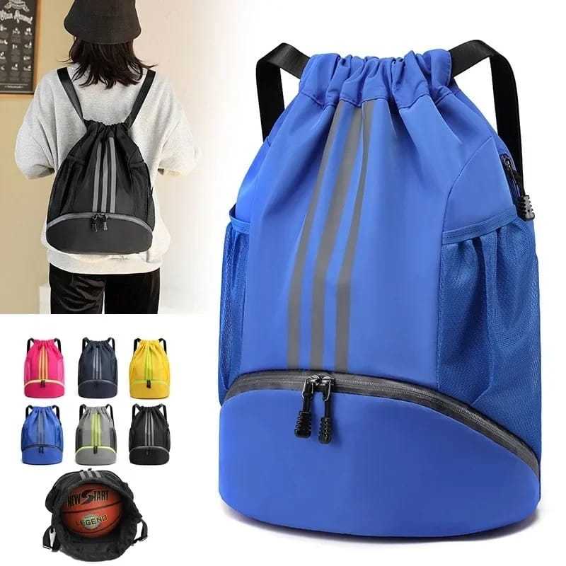 Jual Tas Serut Travel Ransel Olahraga Unisex Sporty Tas Badminton Tas ...