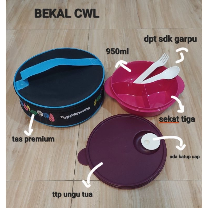 Jual ORIGINAL TUPPERWARE BEKAL CWL | Shopee Indonesia