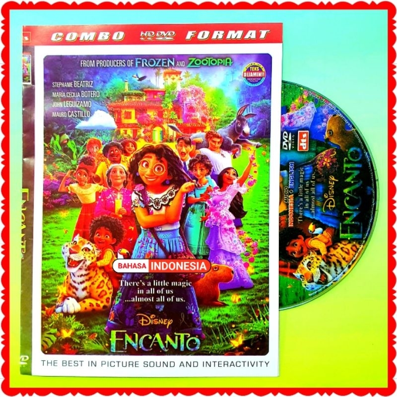 Jual KASET FILM DISNEY ENCANTO DUBBING BAHASA INDONESIA-KASET DISNEY ...