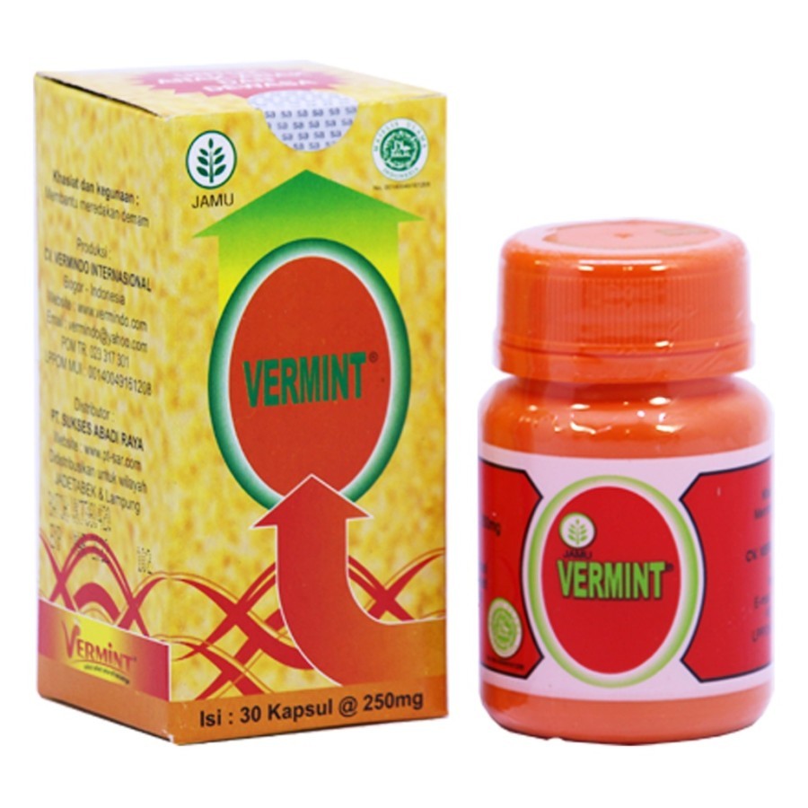 Jual VERMINT 30 kapsul / Obat Demam Berdarah DBD Tipes Isi 30 Kapsul ...