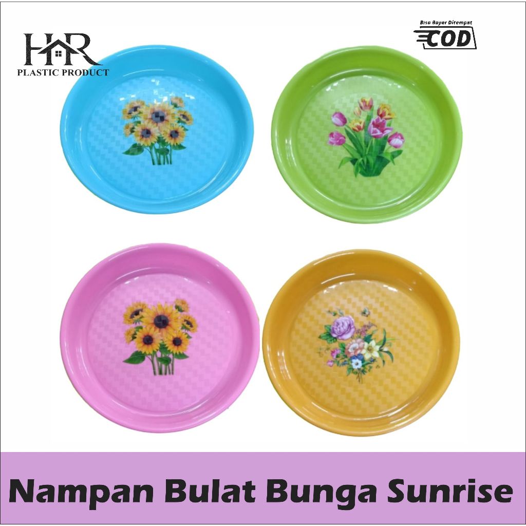Jual Loyang / Nampan bulat cantik M, L, XL, 30 - 40cm / SunRise ...