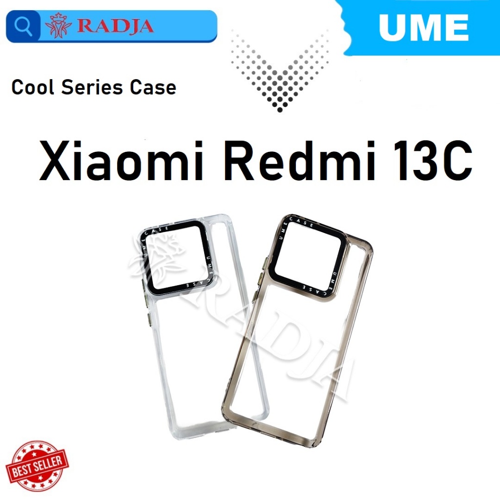 Jual Xiaomi Redmi 13c Ume Cool Series Soft Hardcase Casing Transparant ...