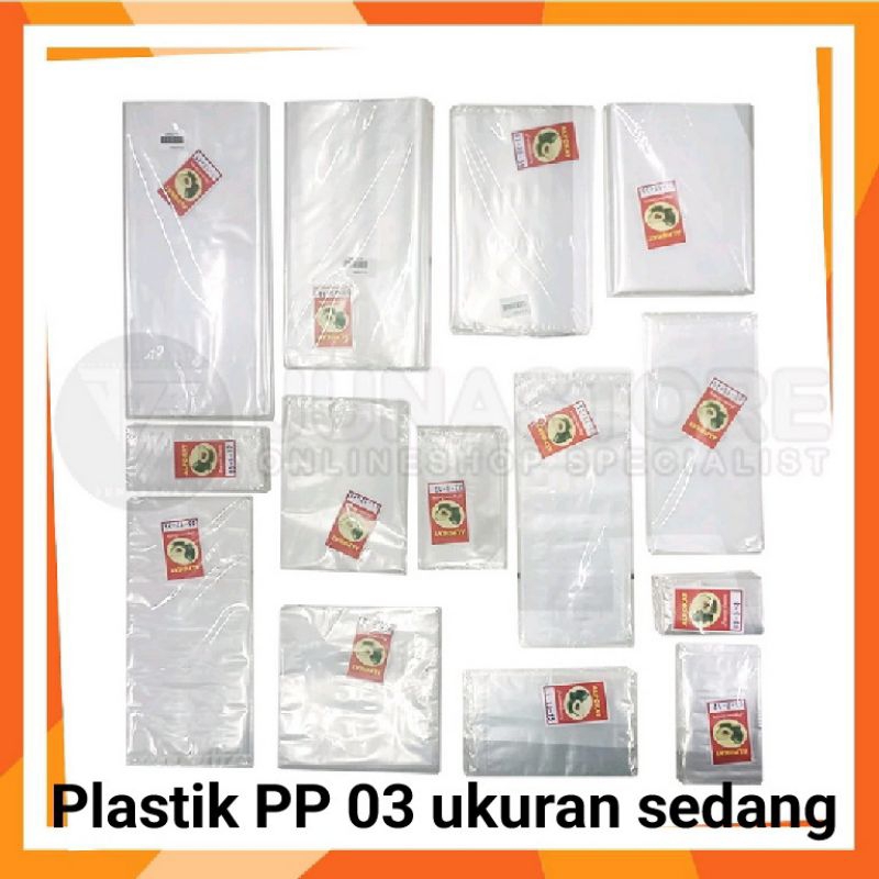 Jual Plastik PP Alpokat 03 Ukuran Sedang / Plastik Pembungkus Makan ...