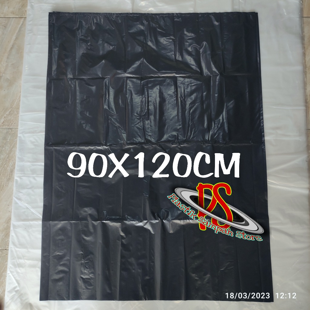 Jual Kantong Plastik Sampah 90 x 120 Cm , Plastik Sampah 90x120 Cm , Trash Bag 90 x 120 ...