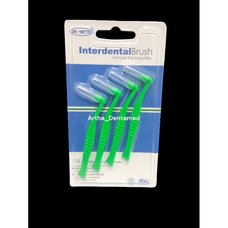 Jual SIKAT ORTHO BEHEL INTERDENTAL BRUSH SIKAT SELA GIGI Merah Bengkok ...